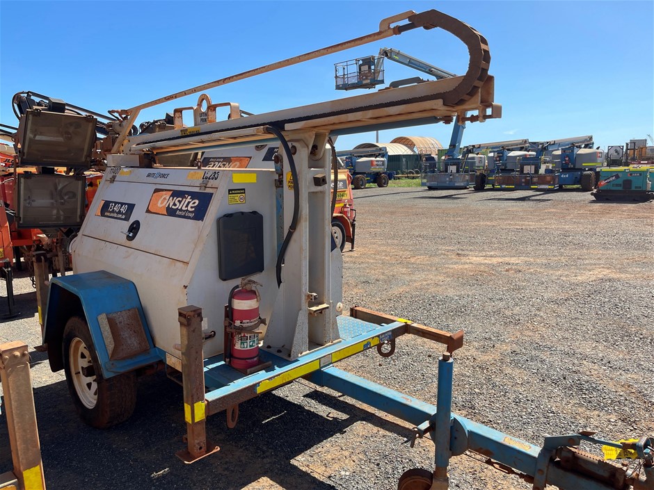 2010 Briteforce LS6K Lighting Tower - 6,000w (Karratha) Auction (0021 ...