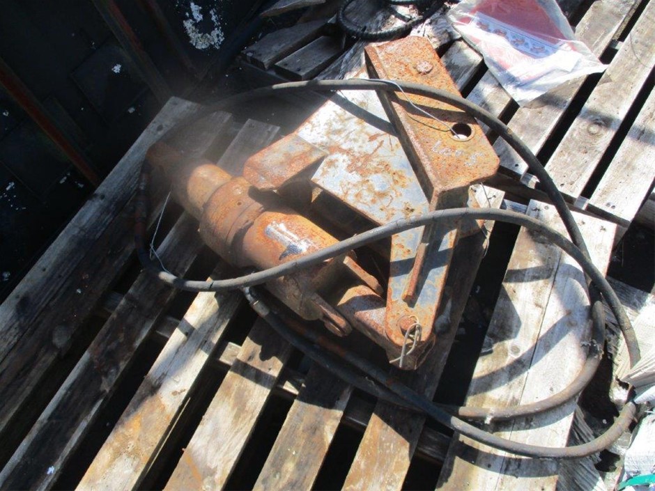 Excavator Hydraulic Auger Drive with Hitch Auction (0005-7040272 ...