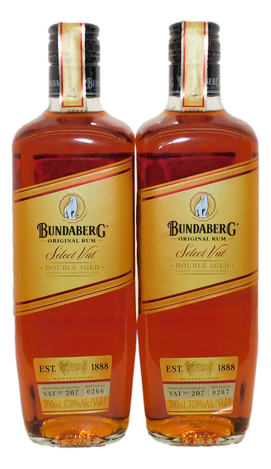 Bundaberg Select Vat 207 Double Aged Rum #Bottle No0267 /0267, (2x ...