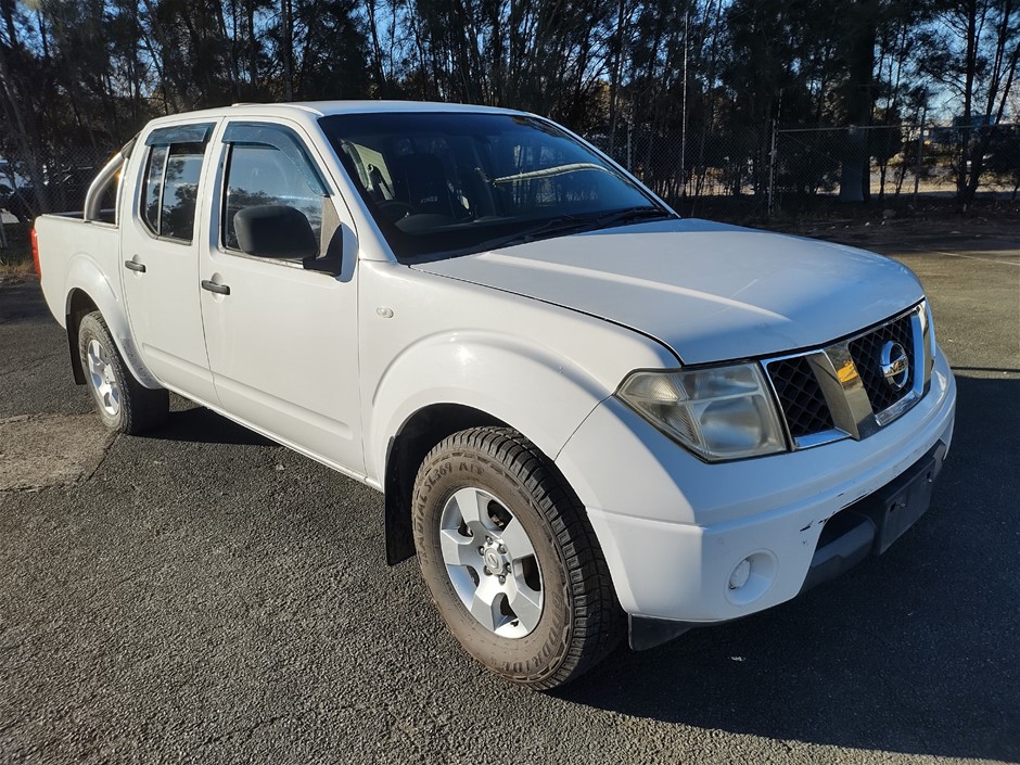 2011 Nissan Navara D40 RWD Automatic Dual Cab Ute Auction (0008-7042918 ...