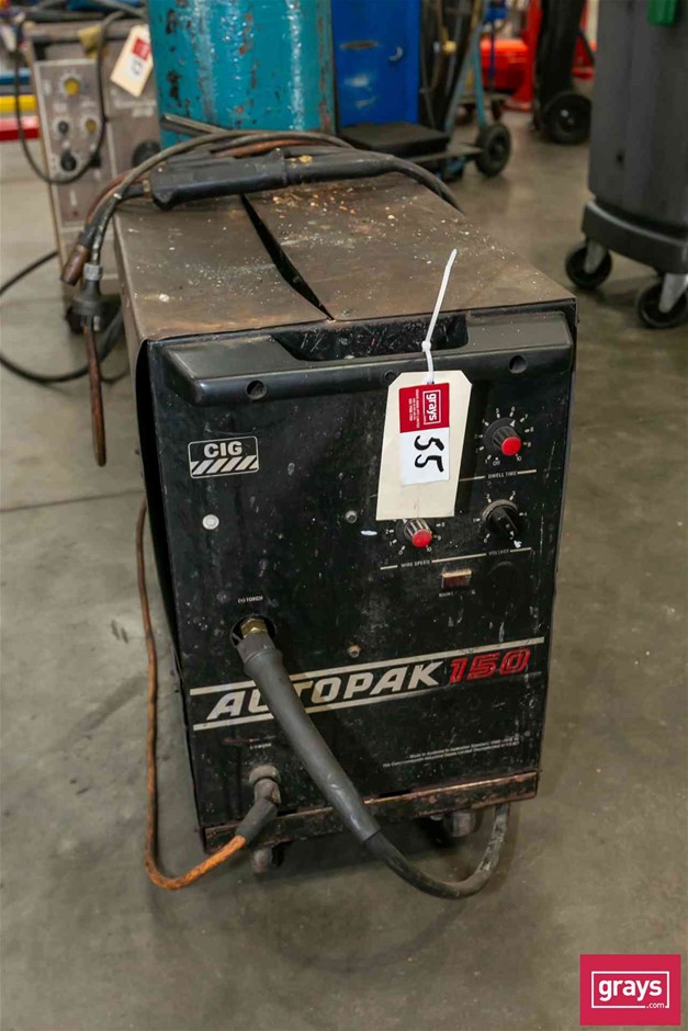 CIG AUTOPAK 150 Mobile Mig Welder Auction (0055-5049441) | Grays Australia