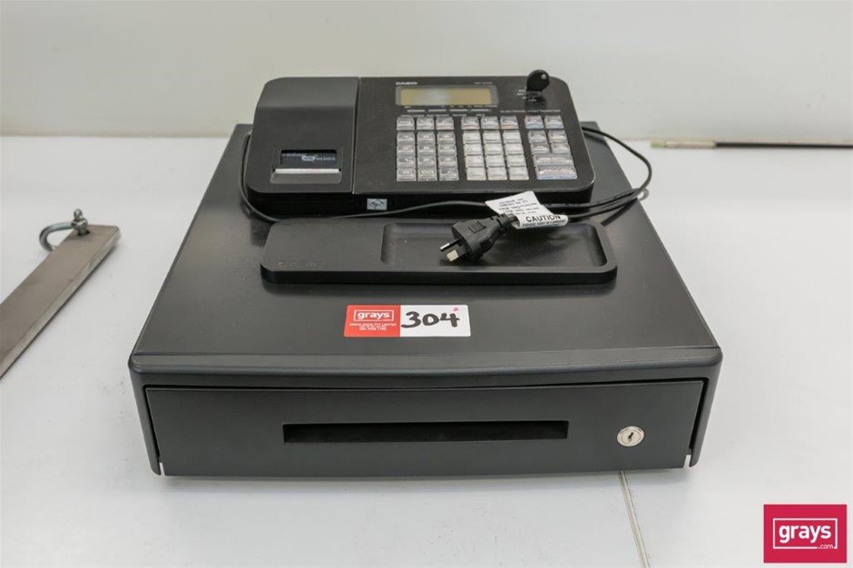 Casio SE-S100 Electronic Cash / POS Drawer Auction (0304-5049679 ...