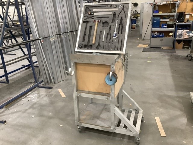 Custom Made Mobile Tool Board Auction (0272-9033333) | Grays Australia