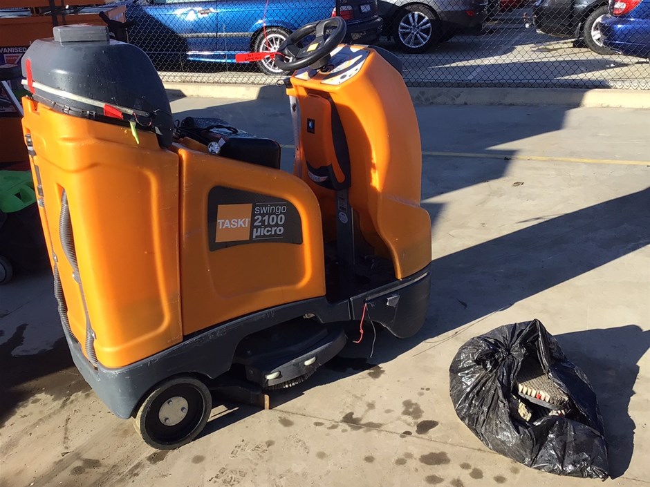 Taski Swingo 2100micro Ride On Scrubber Auction (0019-3022732) | Grays Australia
