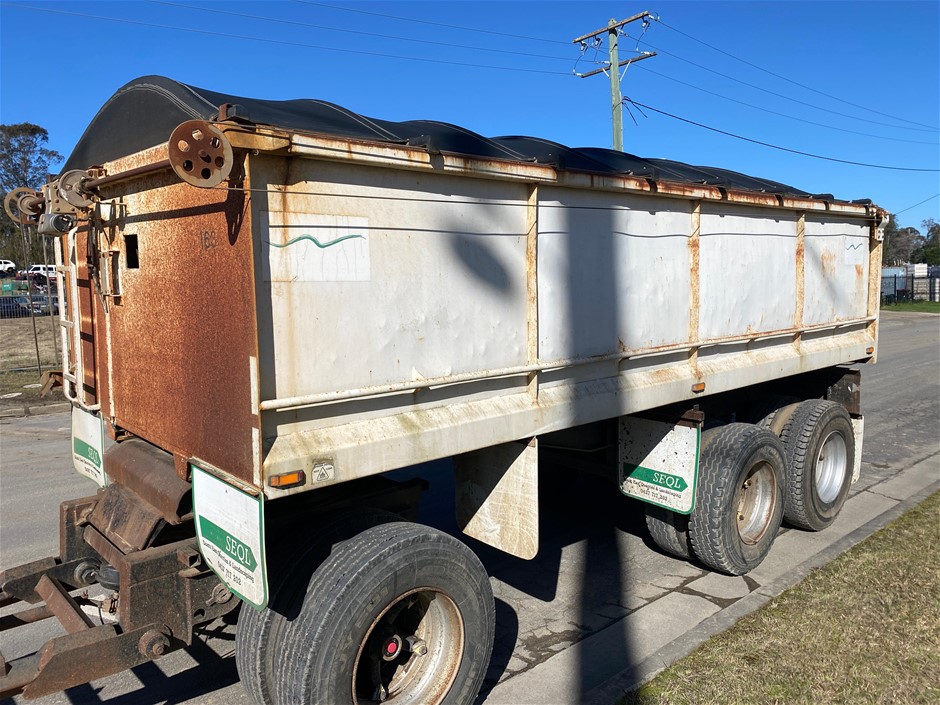 2013 Taipan Trailers Bogie Axle Beavertail Tag Trailer Auction (0004 ...