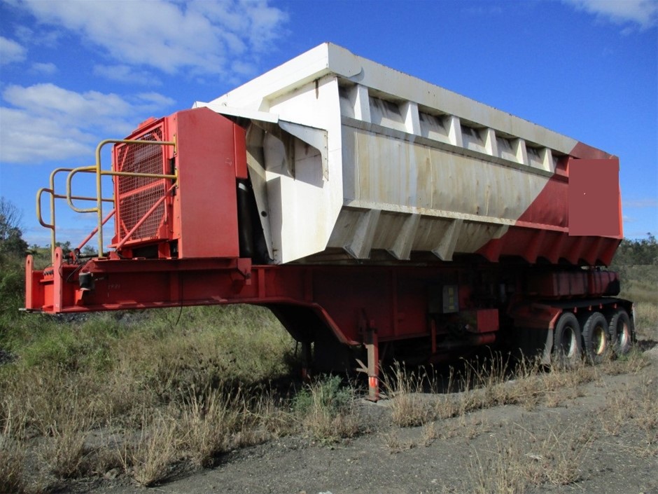 2007 PowerTrans Power Triaxle Side Tipper Trailer Auction (0002-7040407 ...