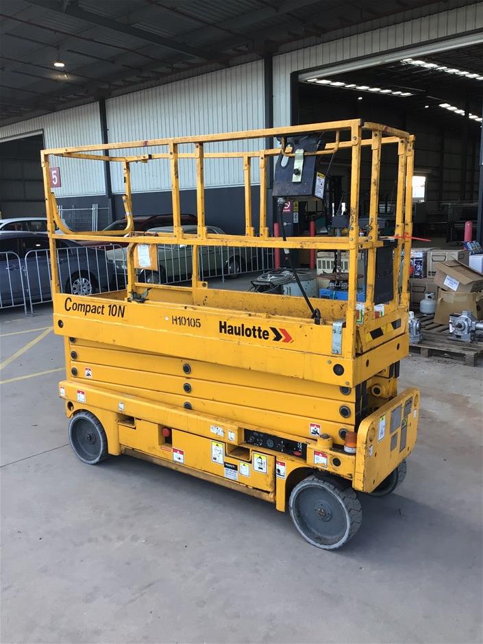 2012 Haulotte Compact 10N Scissor Lift Auction (0001-3023566) | Grays ...
