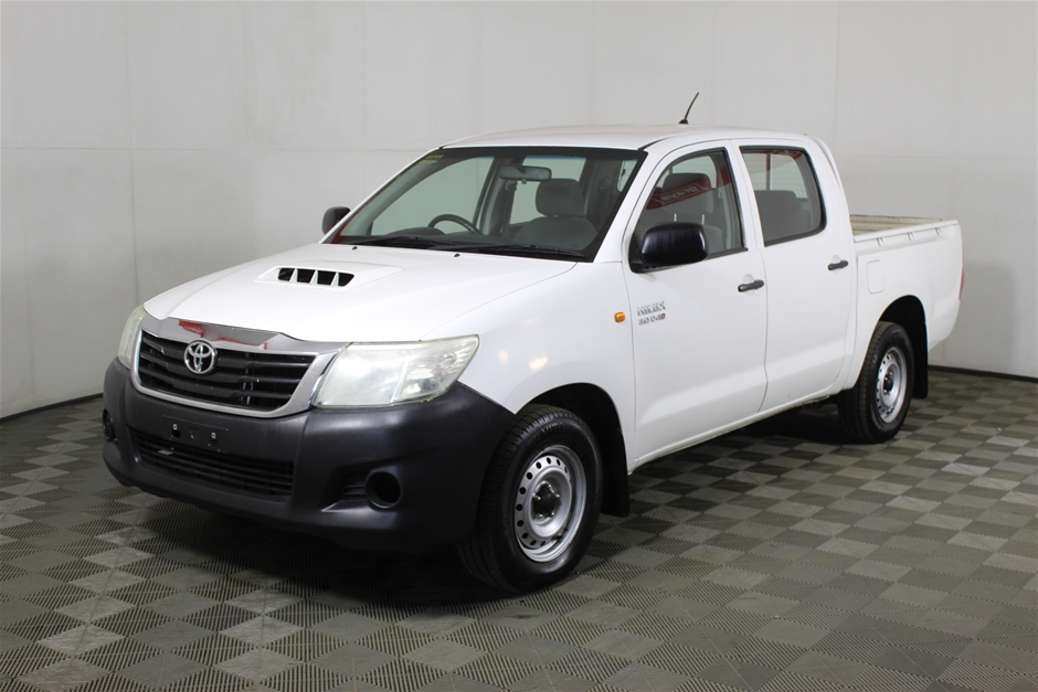 2013 Toyota Hilux 4X2 SR KUN16R Turbo Diesel Manual Dual Cab Auction ...