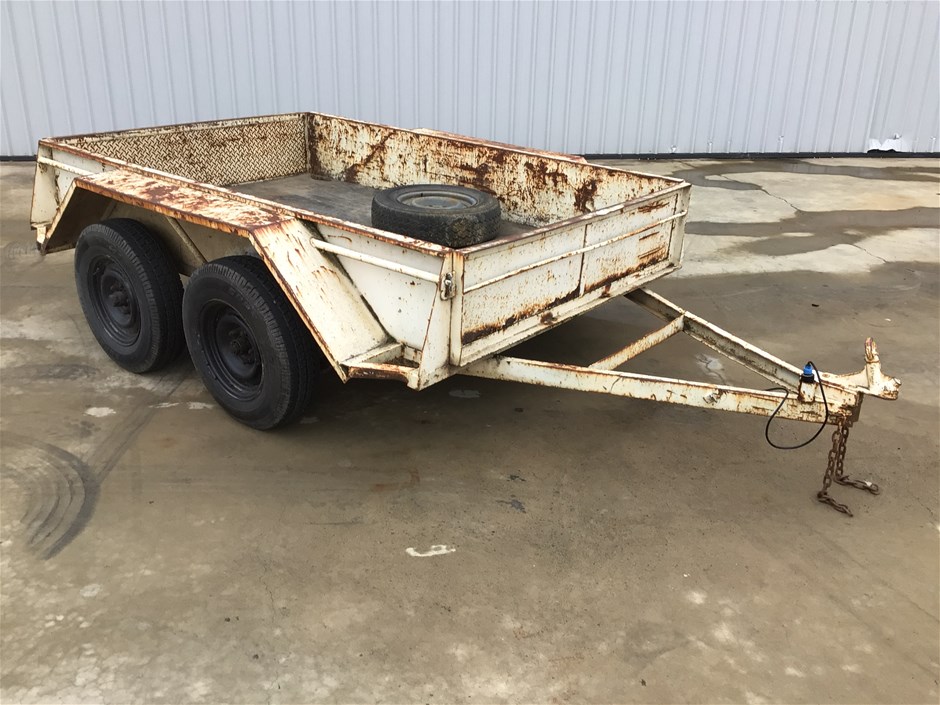 Treg 8 x 5” Tandem Box Trailer Auction (0020-8015648) | Grays Australia