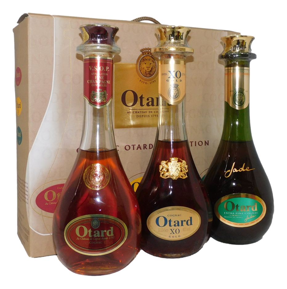 Baron Otard VSOP Cognac Travel Retail Pack (3 x 333mL), France. Auction ...