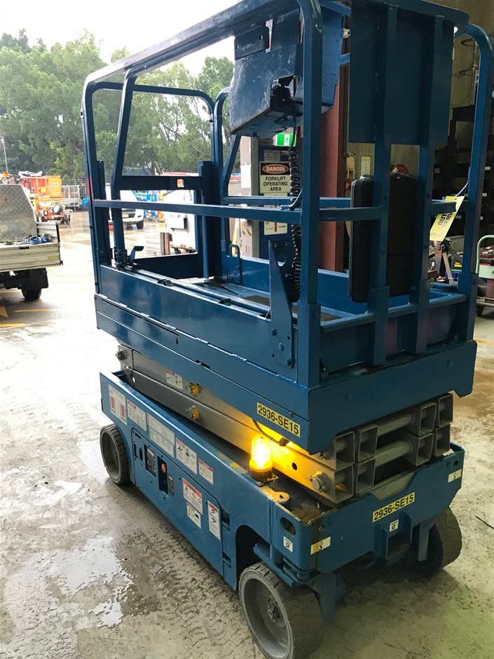 2012 Genie GS1532 Scissor Lift - 15ft (4.5m) - Electric (Silverwater ...
