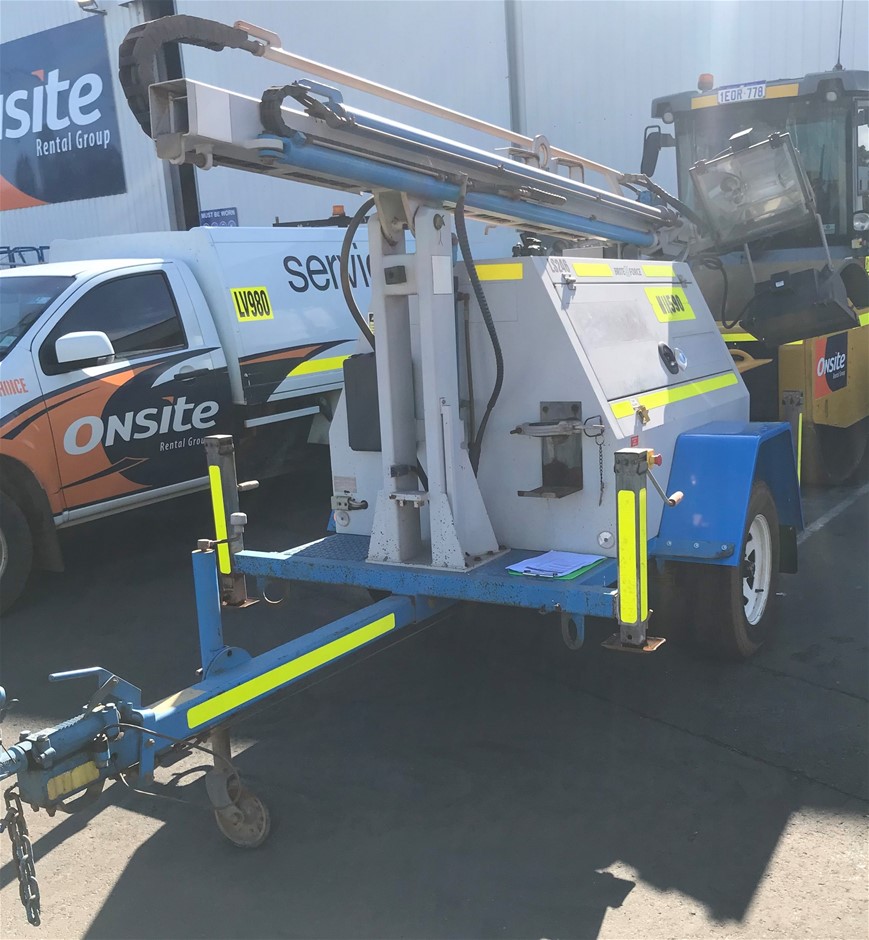 2011 Briteforce LS6K Lighting Tower - 6,000w (Bunbury) Auction (0039 ...