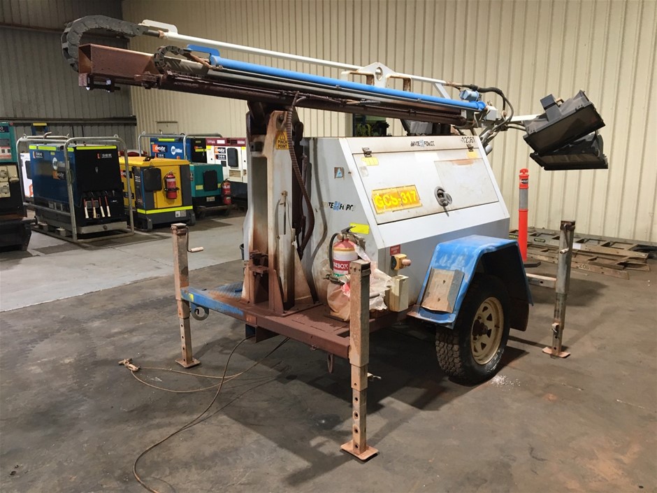 2011 Briteforce LS6K Lighting Tower - 6,000w (Kalgoorlie) Auction (0041 ...