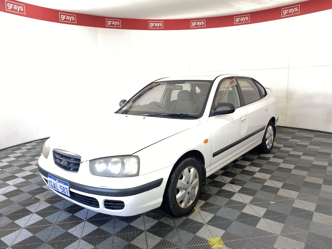 2002 Hyundai Elantra GL XD Automatic Hatchback Auction (0001-9034123 ...