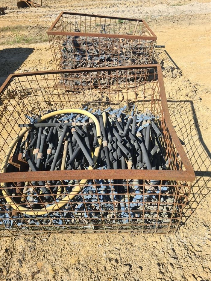 Quantity of Rainspray Sprinklers in 2 Metal Bins Auction (0114-7040685 ...