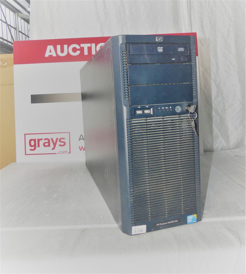 HP PROLIANT ML330 G6 Server Auction (0056-2546421) | Grays Australia
