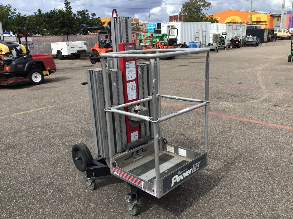 2013 Reechcraft Powerlift PL52 Vertical Man Lift Auction (0004-7041239 ...