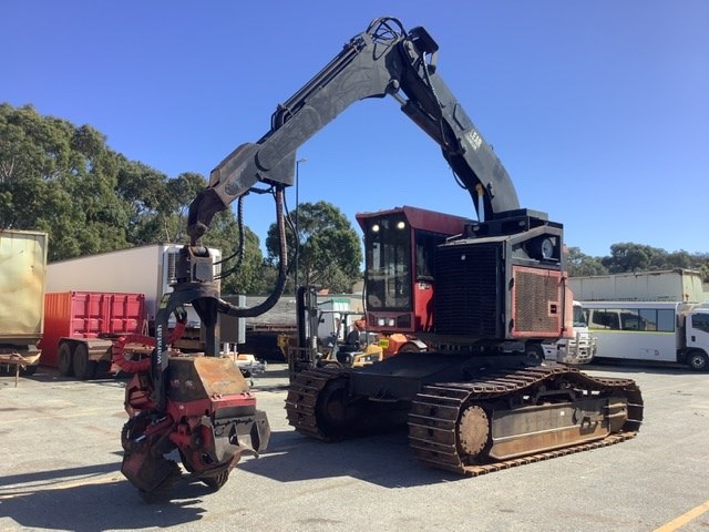 2008 Komatsu Valmet 430FX Feller Buncher Auction (0002-9035155) | Grays ...