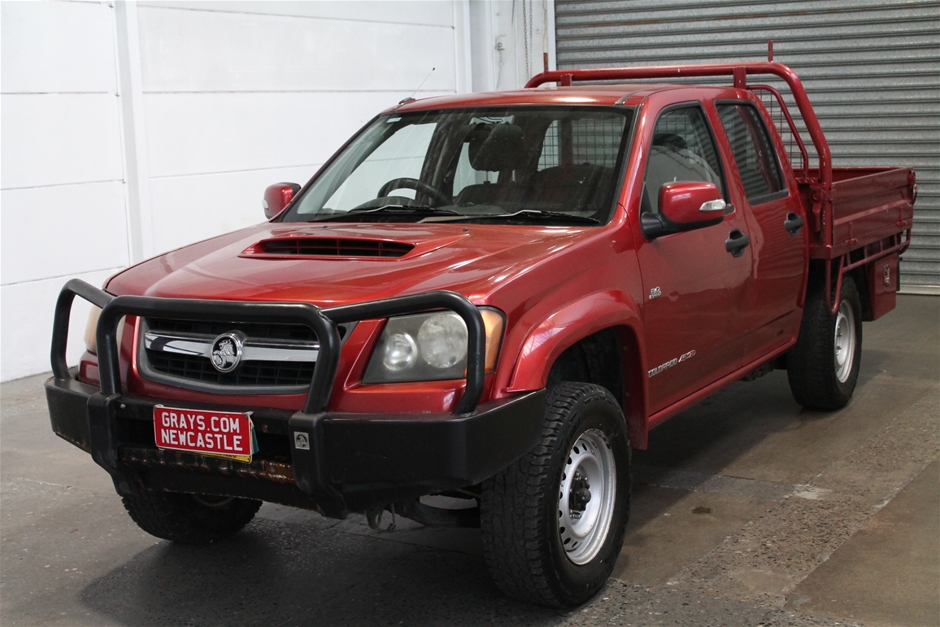 Holden Colorado 4X4 LX 3.0 T/D RC Turbo Diesel Manual Dual Cab Auction ...