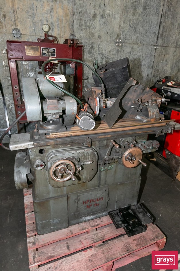 Hercus 9A Cylindrical Grinder Auction (0013-5049851) | Grays Australia