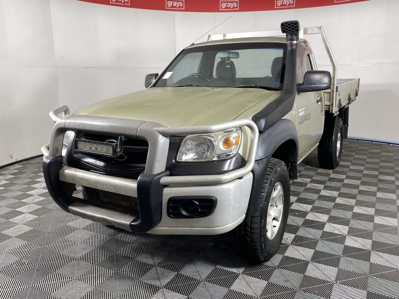2009 (2010 Comp)Mazda BT-50 DX 4X4 T/Diesel Manual Cab Chassis Auction ...