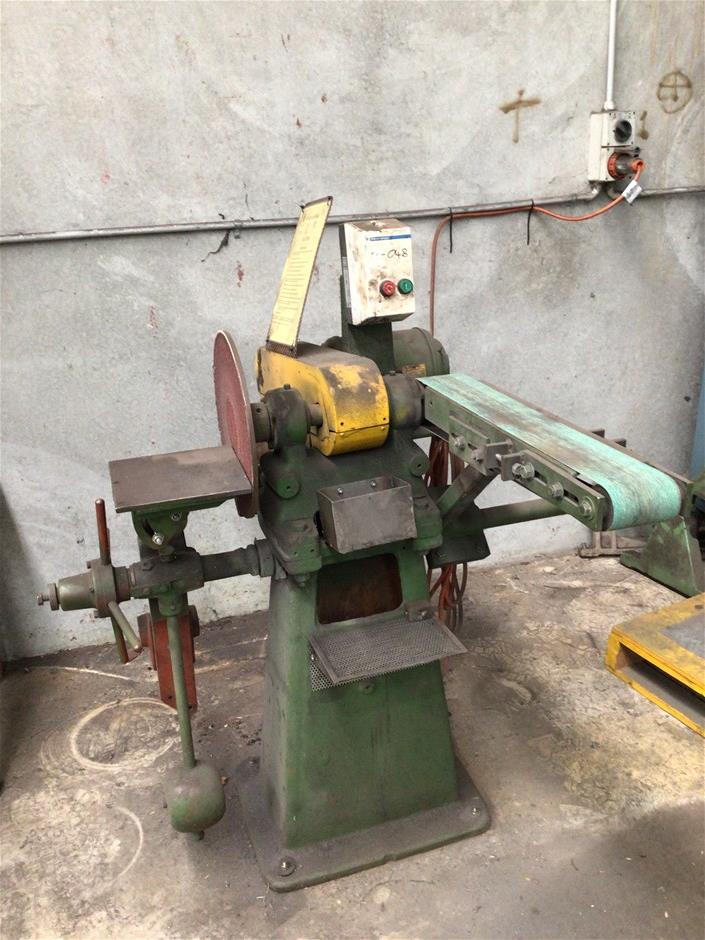 GMF Linisher Machine Auction (0010-3023480) | Grays Australia