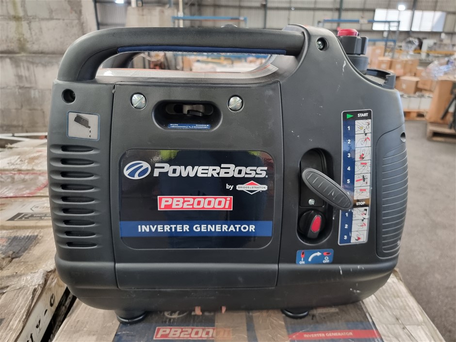 PowerBoss PB2000i Inverter Generator Auction (0057-7040798) | Grays ...