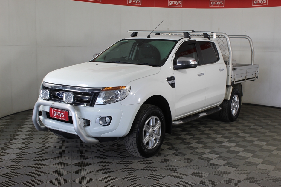 2014 Ford Ranger XLT 4X4 PX Turbo Diesel Automatic Dual Cab Auction ...