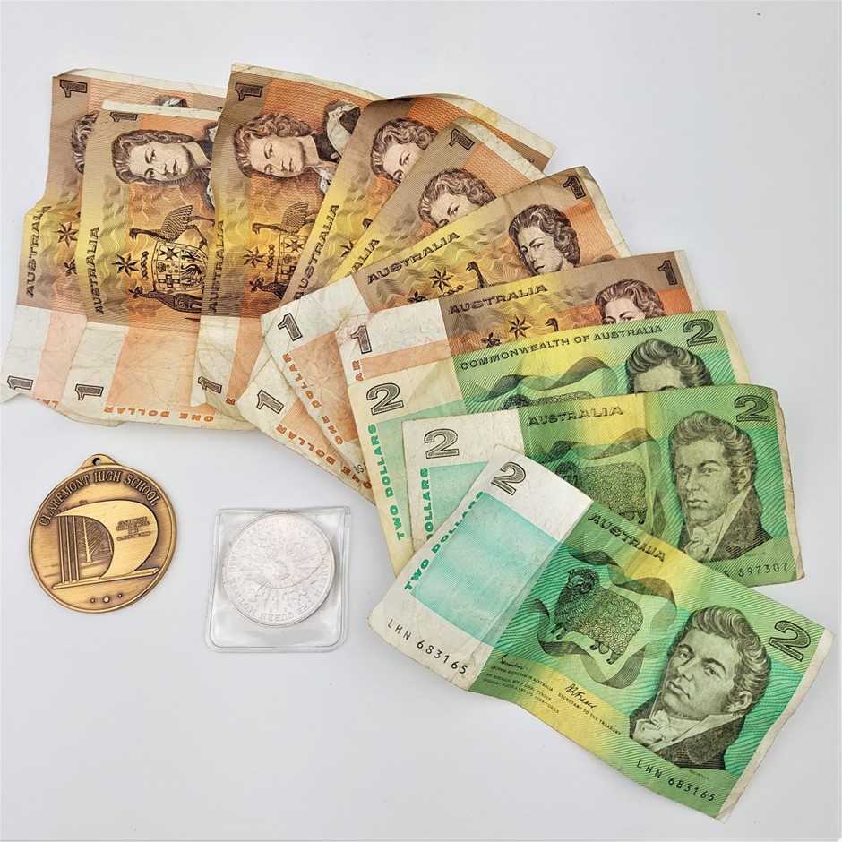 Australian Paper Banknotes, Pennies, Medallions, World Coins ...