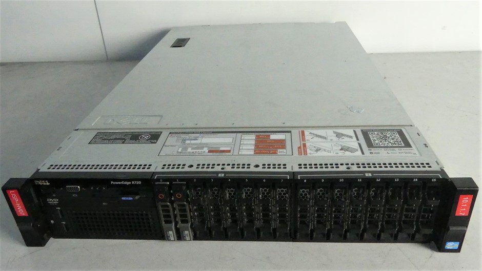 Dell PowerEdge R720 Rack Mount Chassis Auction (0003-2547332) | Grays ...