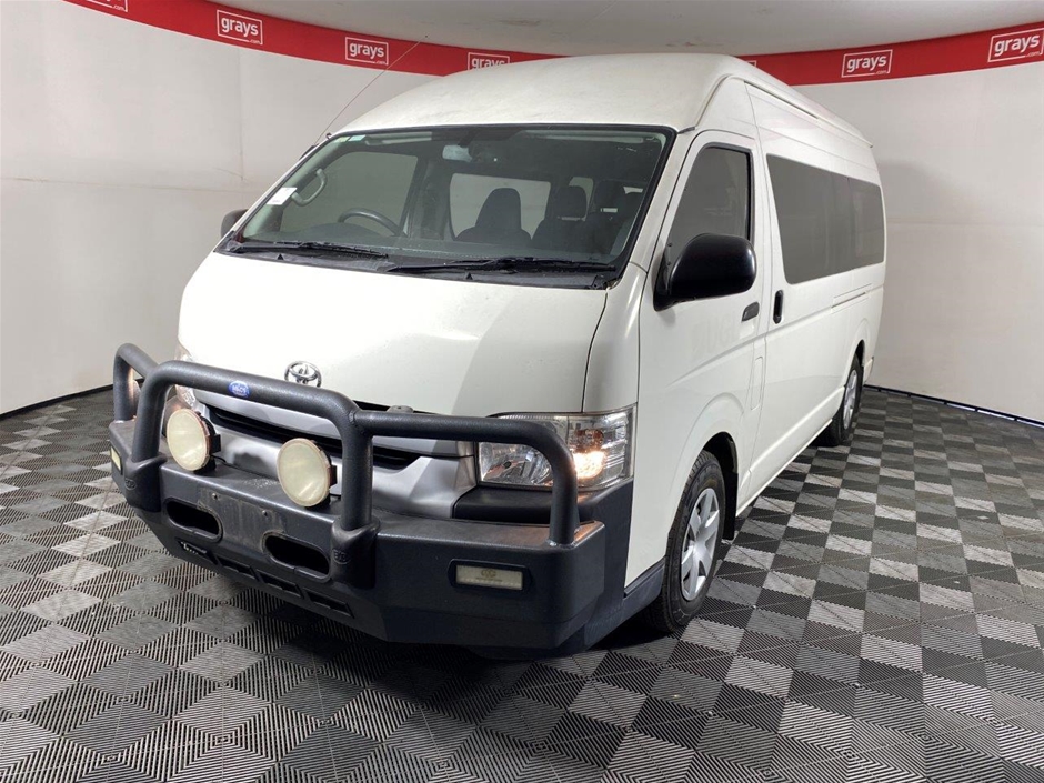 2016 Toyota HiAce KDH223R Turbo Diesel Manual 12 Seats Bus Auction ...