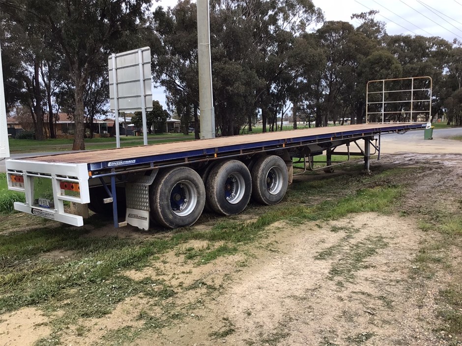 2001 Consultrans Triaxle Flat Top Trailer Auction (0017-3022782 ...