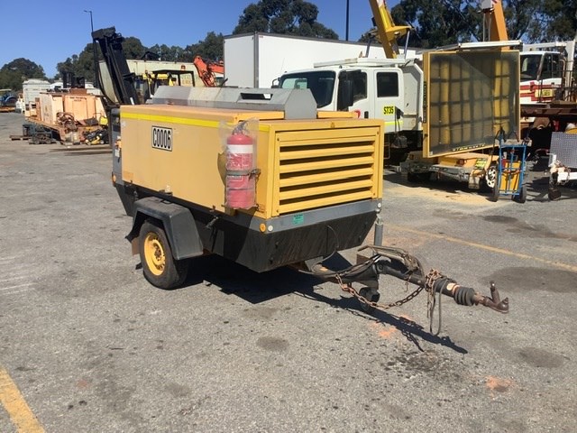 2008 Atlas Copco XAS 136 Trailer Mounted Compressor Auction (0021 ...