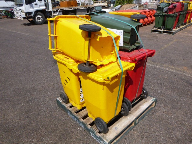 Pallet of 80L Wheelie Bins Auction (0004-8015901) | Grays Australia