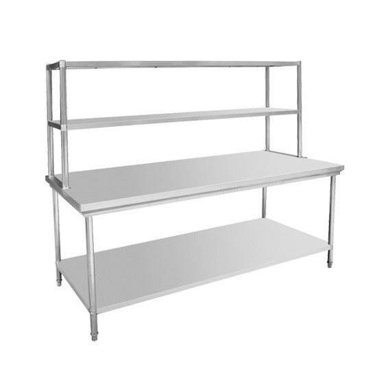 Buy Stainless Steel Work Bench 1200MM W x 600MM D with bench top ...