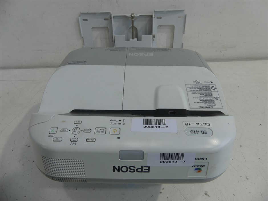 Epson EB-470 Projector Auction (0016-2186534) | Grays Australia