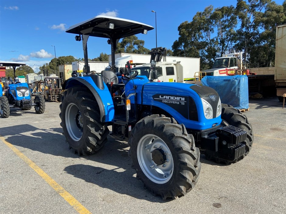 Unused Landini Discovery 75 Tractor Auction (0002-9035247) | Grays Australia