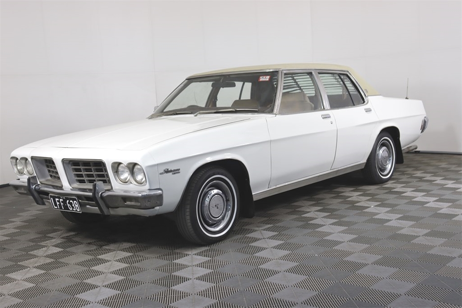 1972 Holden Statesman DeVille HQ Automatic Sedan Auction (0001-20082139 ...