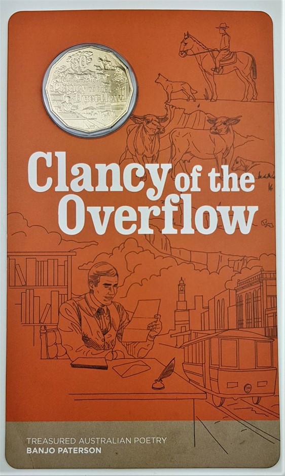 2020 Clancy of the Overflow 50c Coin in Card Auction (0045-2546396 ...