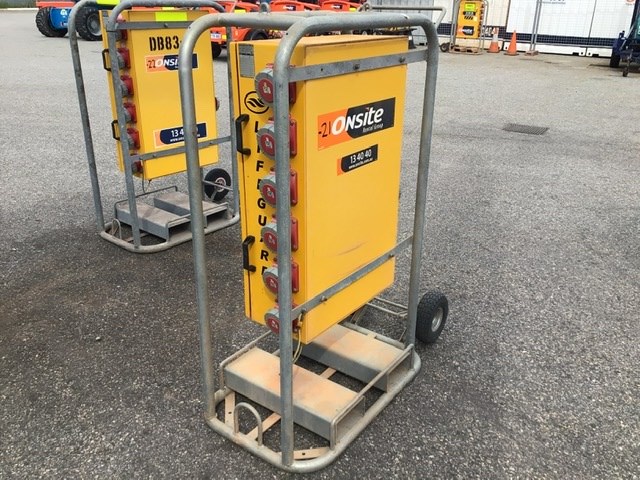 Lifeguard 83 Master Distribution Board on Trolley Auction (0086-9034731 ...