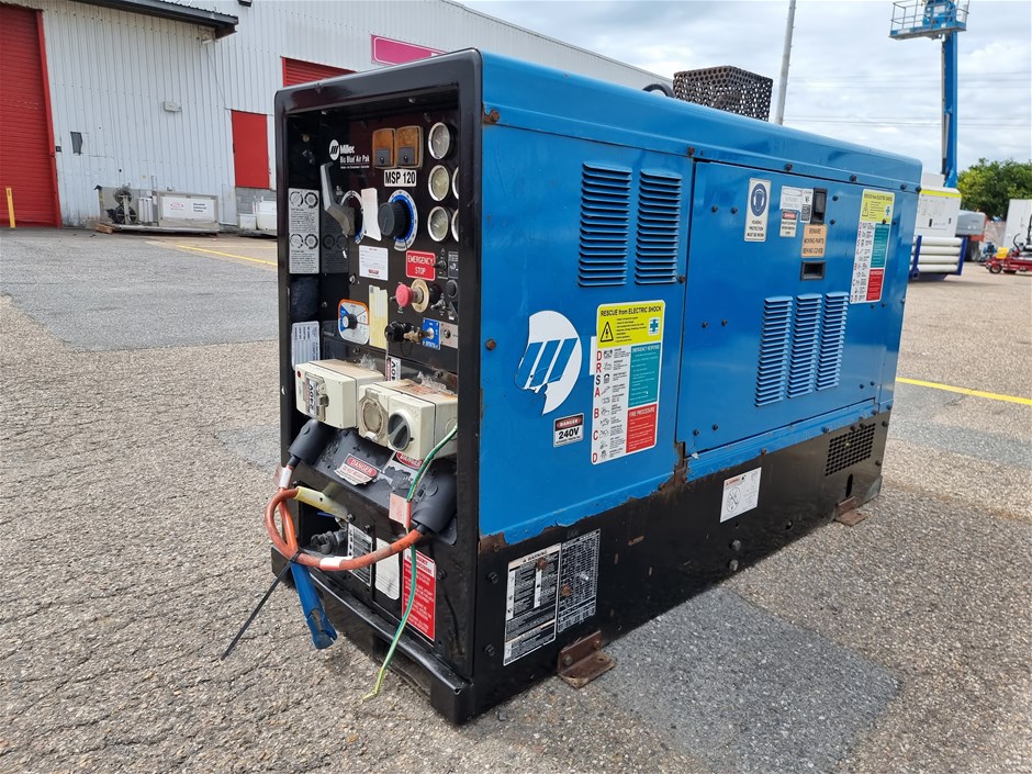 Miller Big Blue Air Pak Welder/Generator/Air Compressor