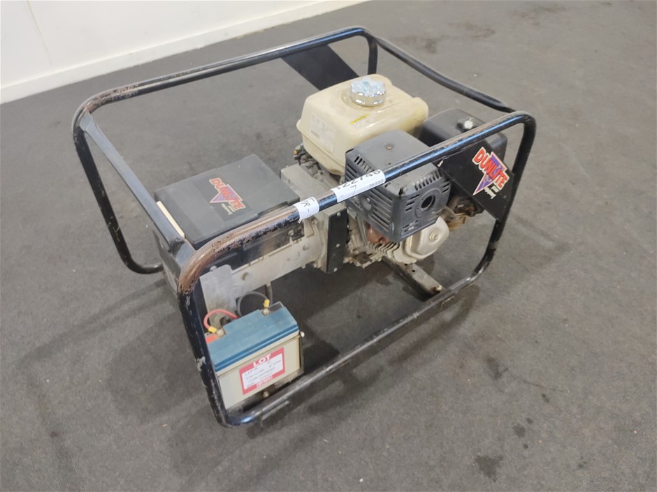 Dunlite 6KVA Electric Start Generator Auction (0181-7041228) | Grays ...