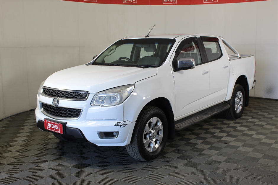 2014 Holden Colorado 4X4 LTZ RG Turbo Diesel Automatic Dual Cab Auction ...
