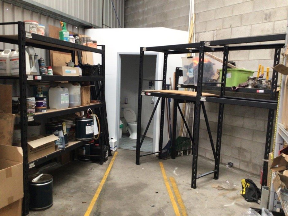 Qty Warehouse Racking and Mobile Work Bench Auction (0183-7040987 ...