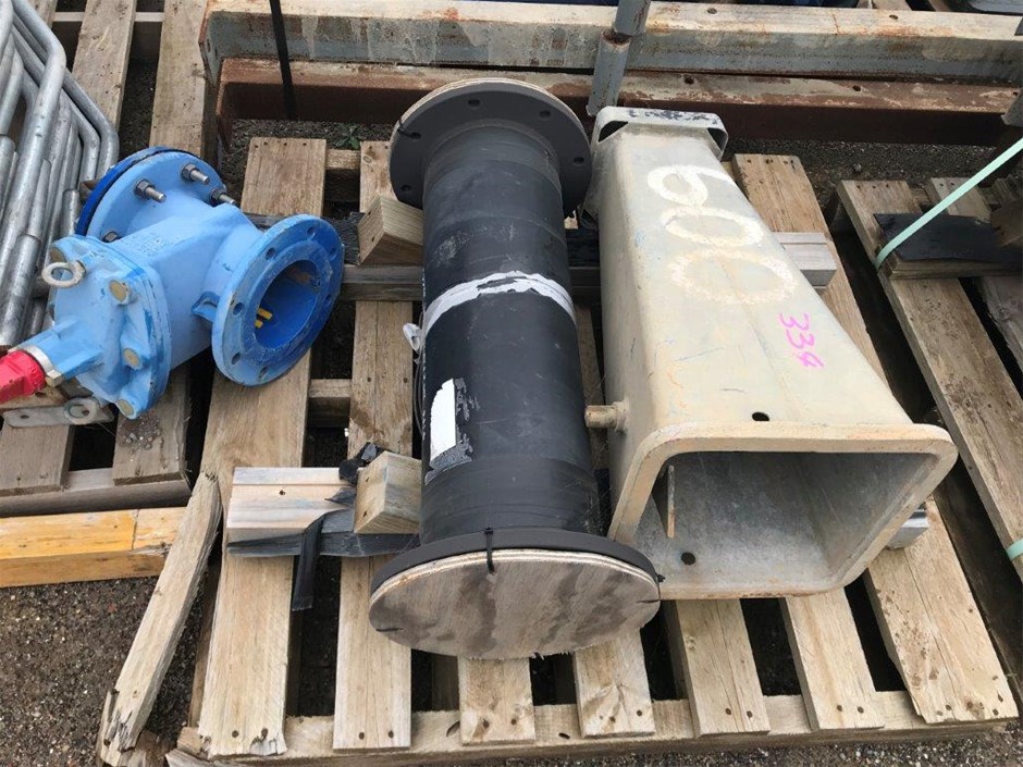 3 x Pallets of Assorted Vinidex Pipe and Fittings Auction (0334-3023177 ...