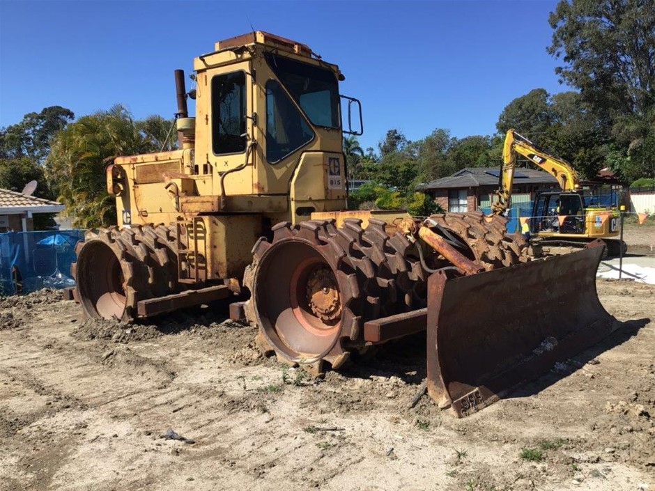 1979 Caterpillar 815 Compactor Auction (0015-7041139) | Grays Australia