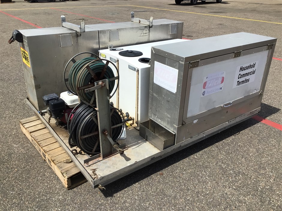 Pest Control Spray Unit & Vehicle Trays with Components