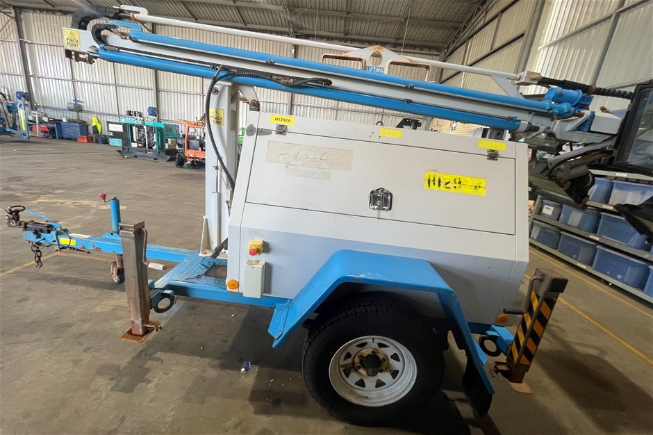 2012 Briteforce LS6K Lighting Tower - 6,000w (Bunbury) Auction (0031 ...