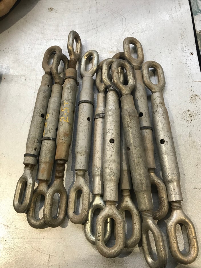 Quantity of 2.5 Ton Rigging Screws Auction (0021-3023248) | Grays Australia