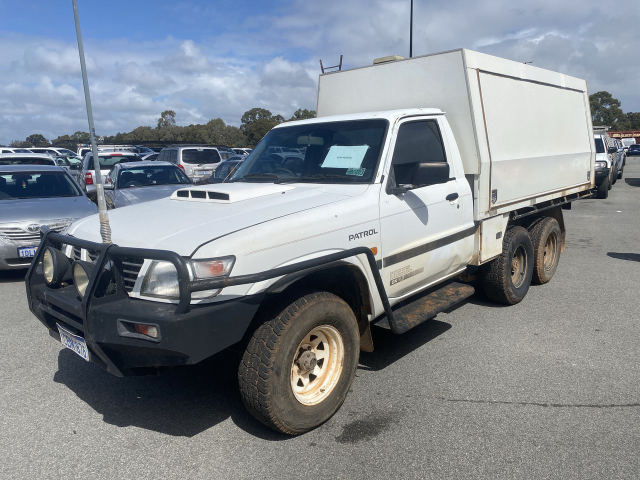 2002 Nissan Patrol DX (4x4) GU Manual Cab Chassis Auction (0001-9034966 ...
